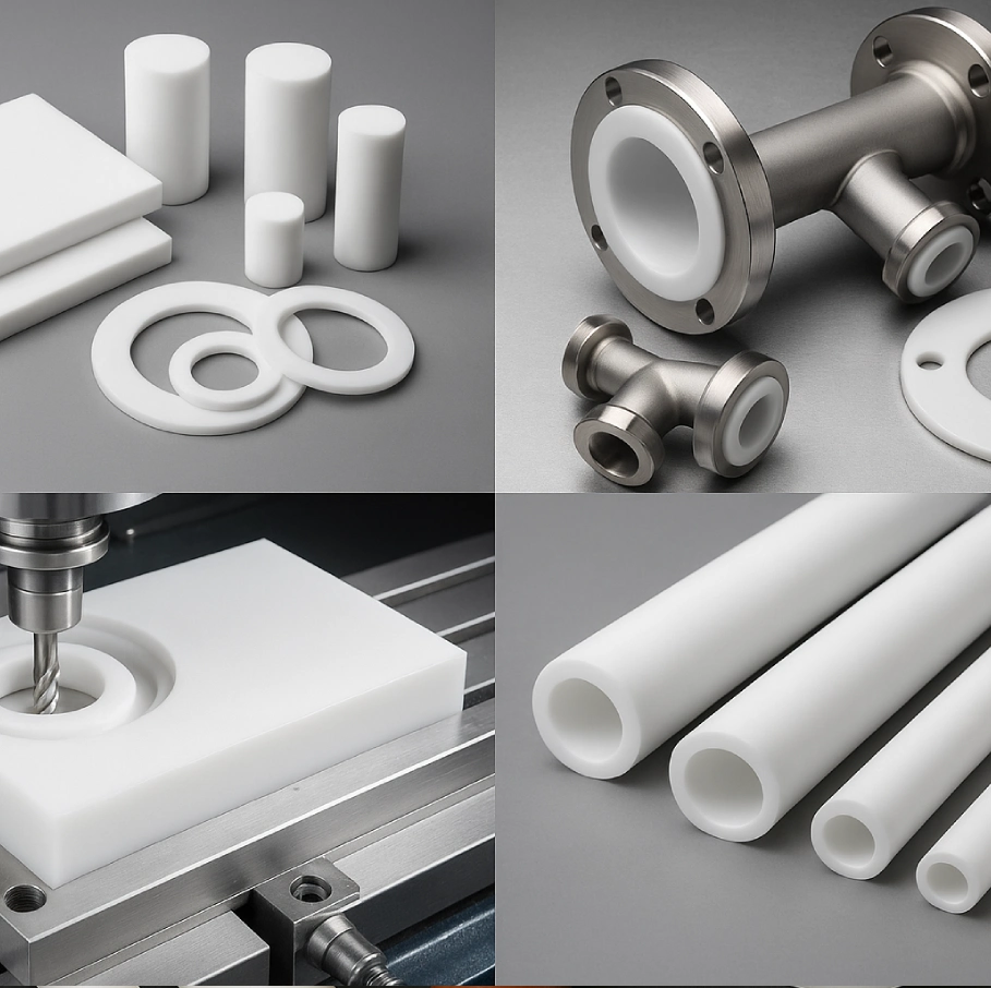 PTFE Sheets Rods Tubes Supplier for Oil and Gas Saudi Arabia